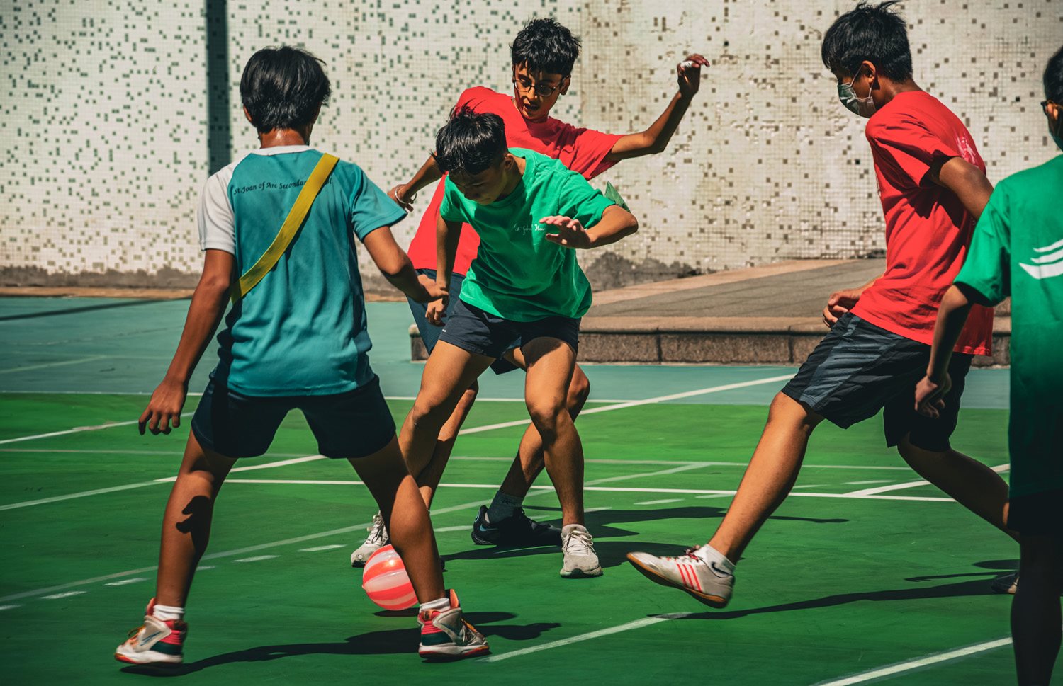 Inter-house football competition