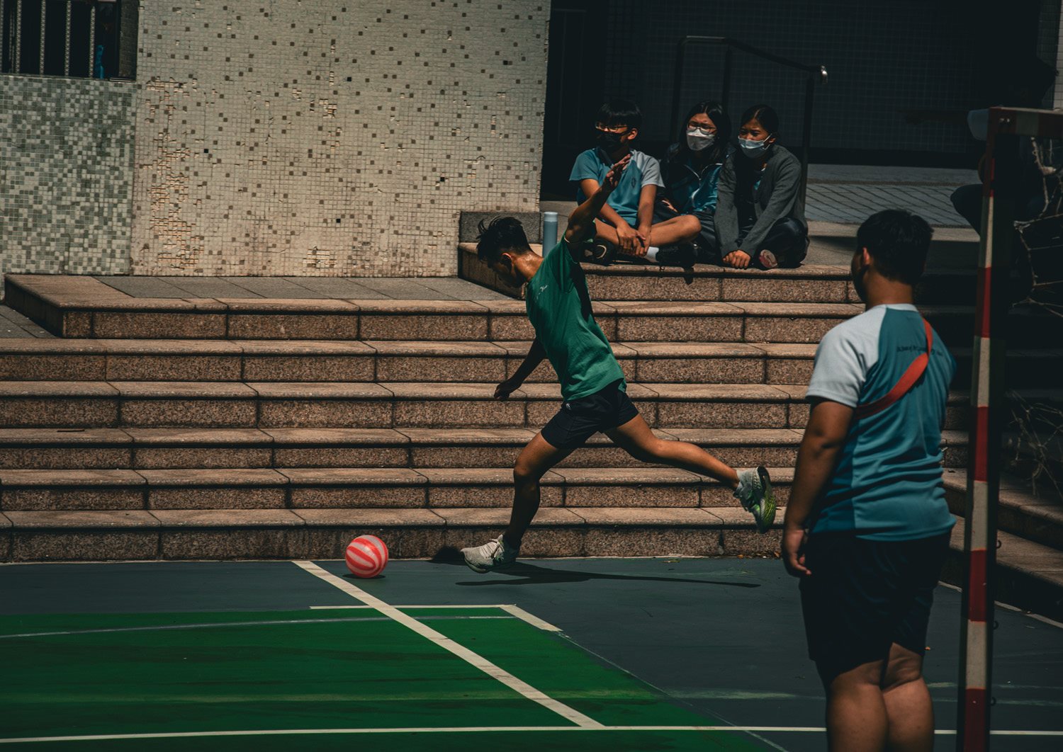 Inter-house football competition