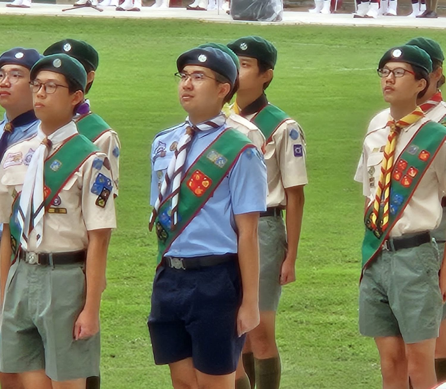 Three members of our School's 48th Scout Group have simultaneously been ...