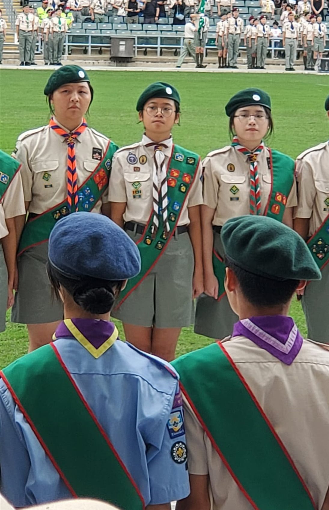 Three members of our School's 48th Scout Group have simultaneously been ...