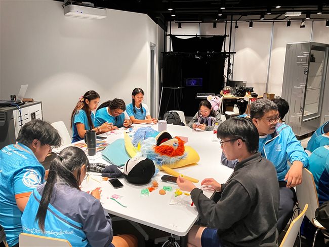 Outreach activity at the Hong Kong Design Institute