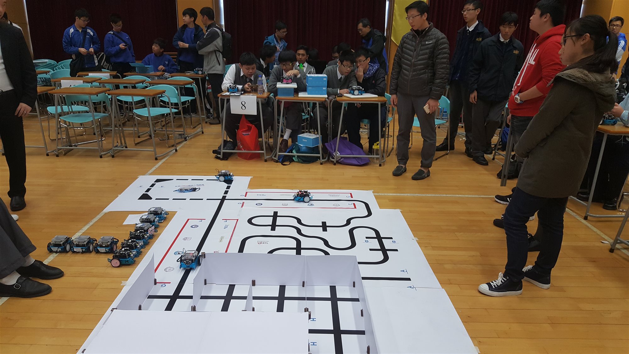 Our school won the championship in "mBot Challenge 2016"